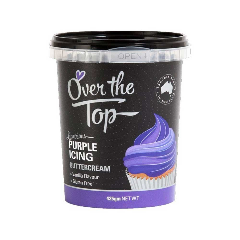 Violet Buttercream Icing 425g - The Cafe Supplier
